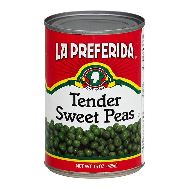 Sweet Peas – 15oz can - La Preferida