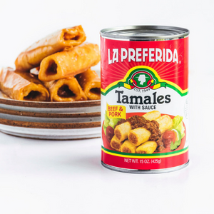La Preferida Canned Beef & Pork Tamales | Authentic Flavor