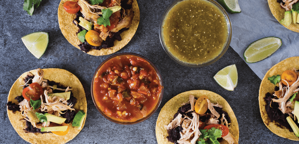 Chipotle Chicken Tinga Tostadas – Slow Cooker Recipe | La Preferida